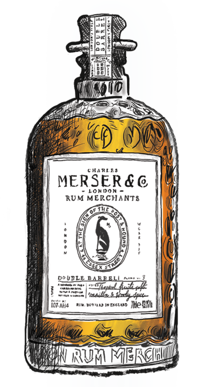 Merser Rum - Distilled in the Caribbean. Made in London