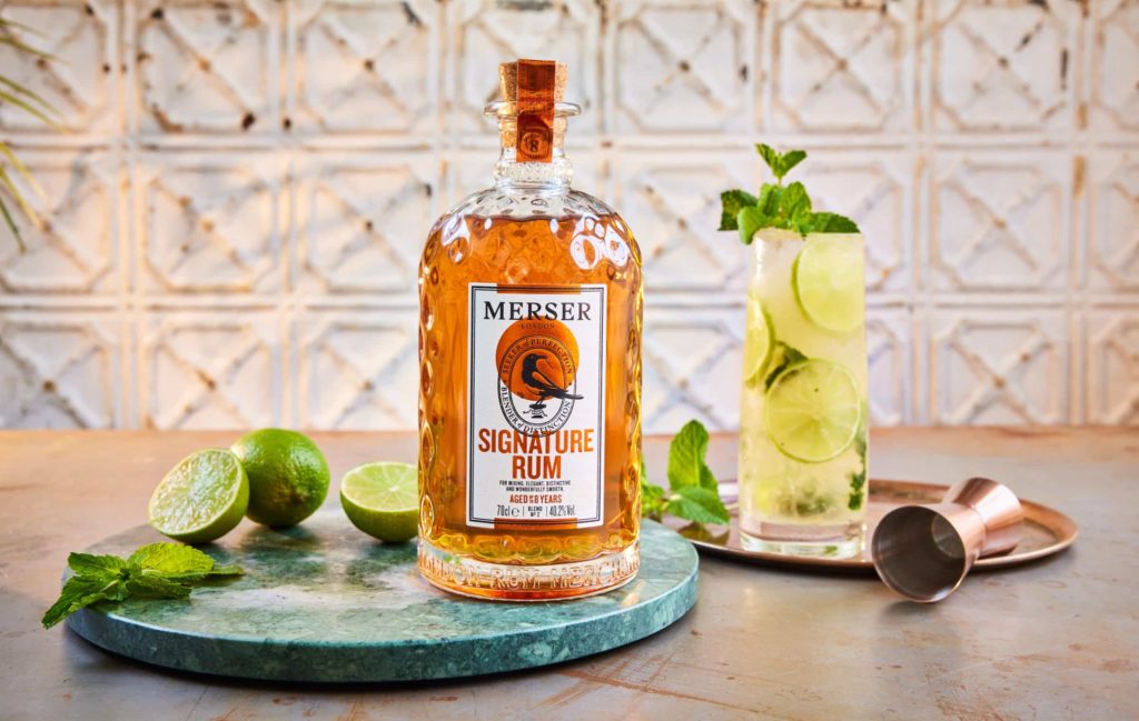 Golden Rum Mojito Cocktail Recipe - Merser Rum